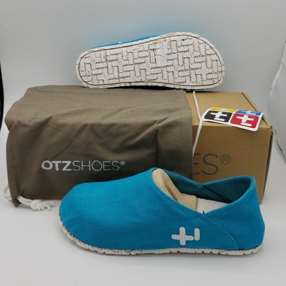Otz | Shoes | Otz Shoes Espadrilles Fluoro Blue Corklite Tech | Poshmark